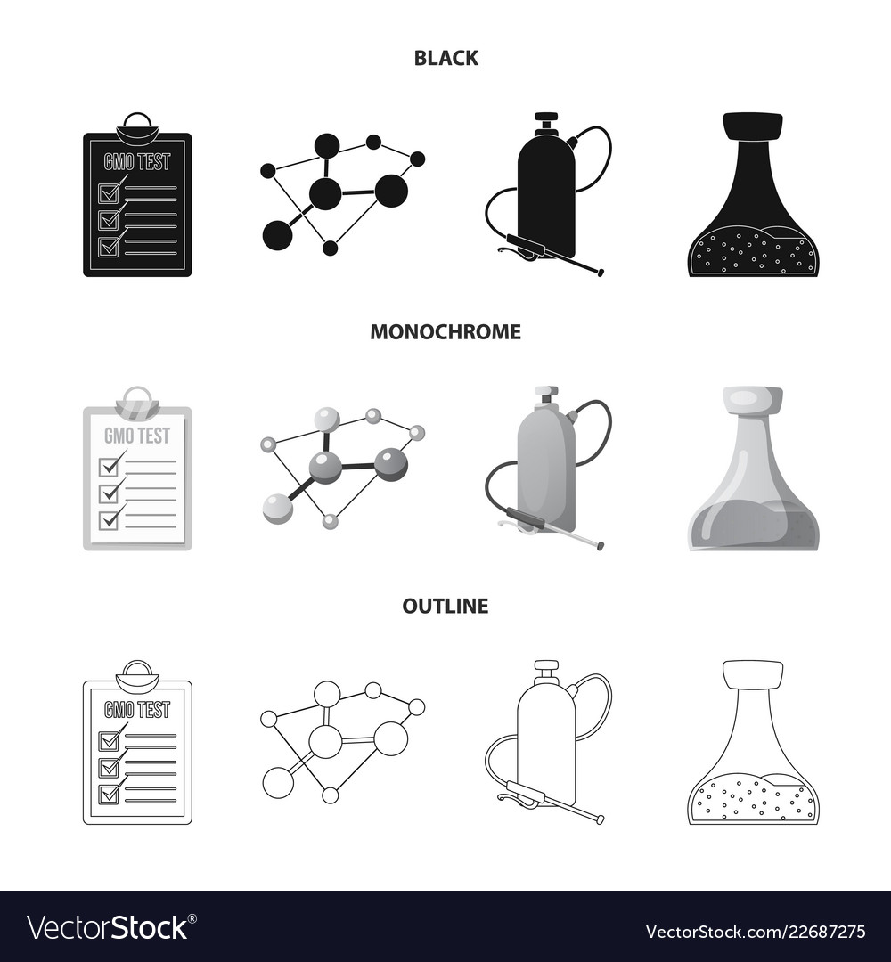 Design of and logo collection s Royalty Free Vector Image