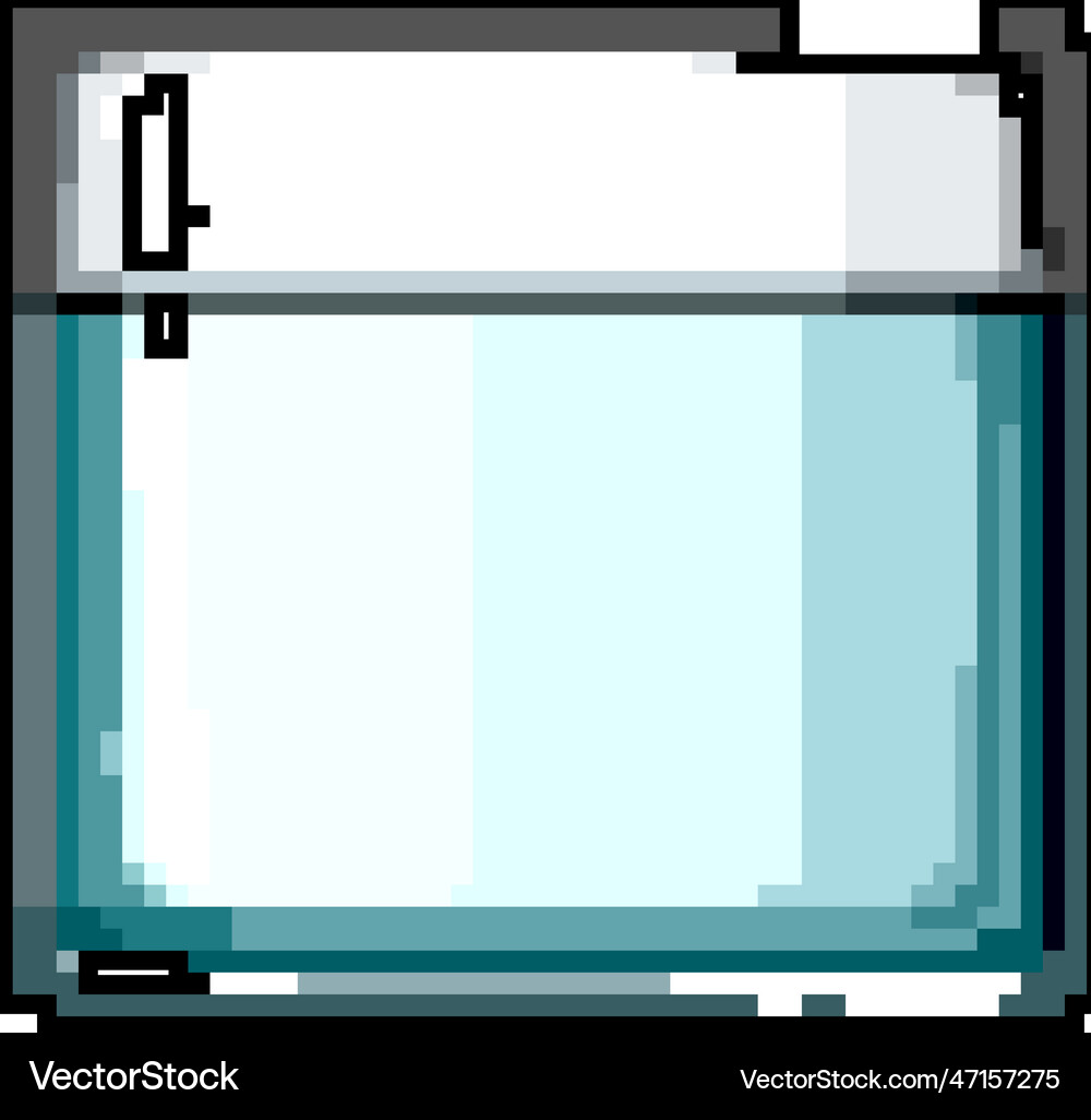 Spa body cream game pixel art Royalty Free Vector Image