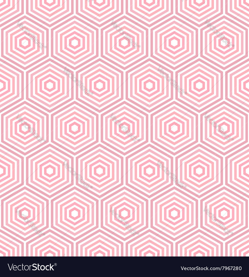 Seamless abstract pattern with hexagons Royalty Free Vector