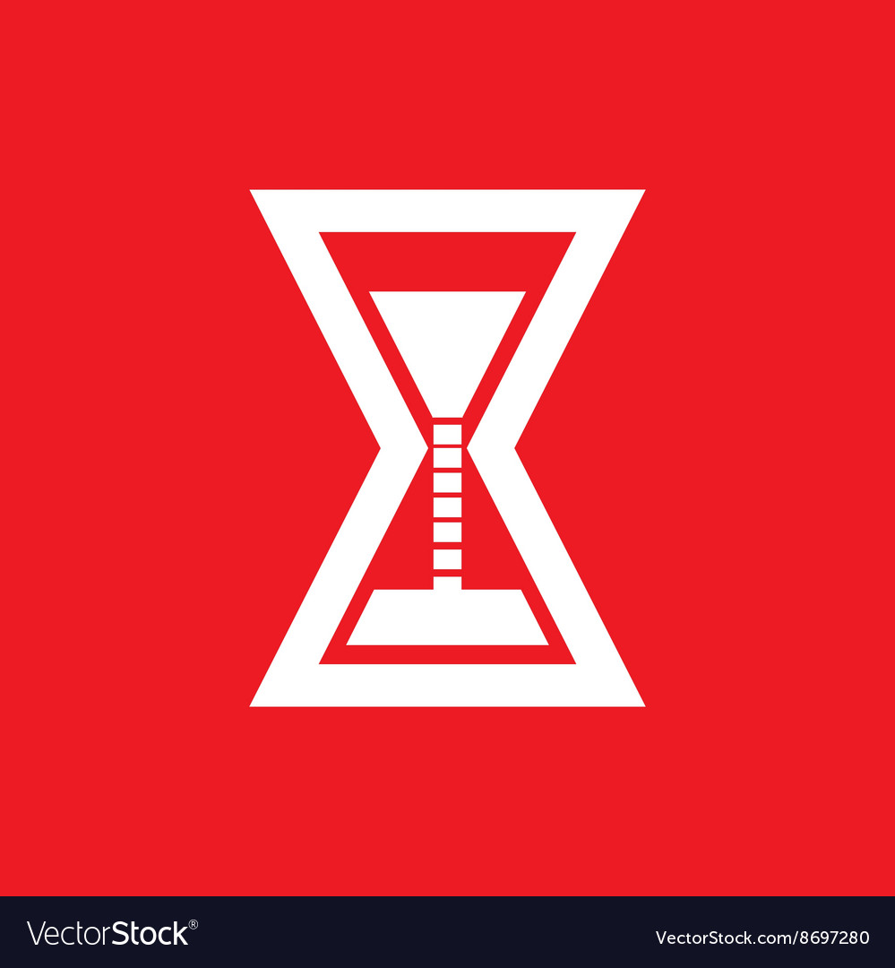 Time flat icon design Royalty Free Vector Image