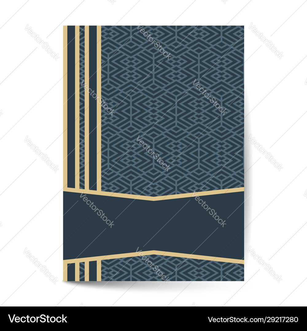 Vintage book layouts and design - covers Vector Image