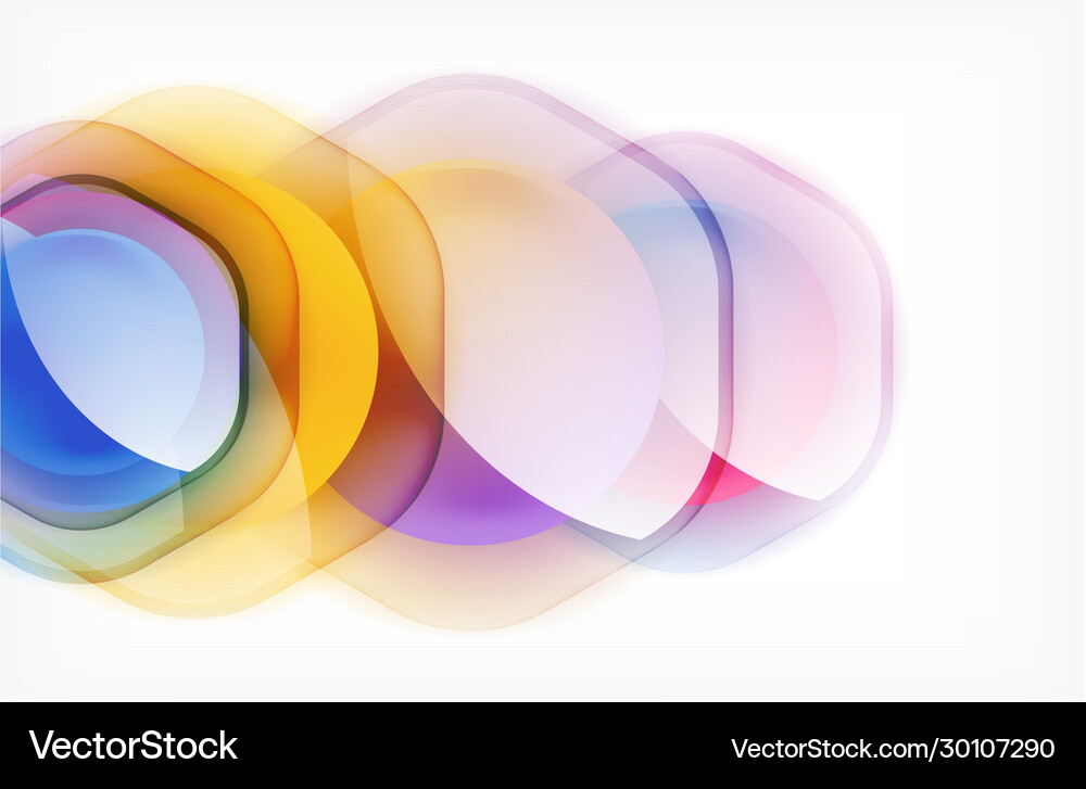 Abstract background - glass shiny transprent Vector Image