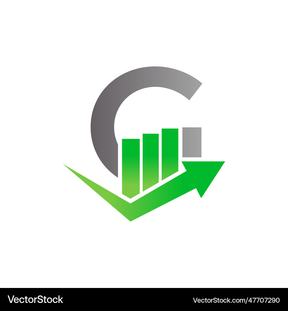 Letter g logo template colorful g Royalty Free Vector Image