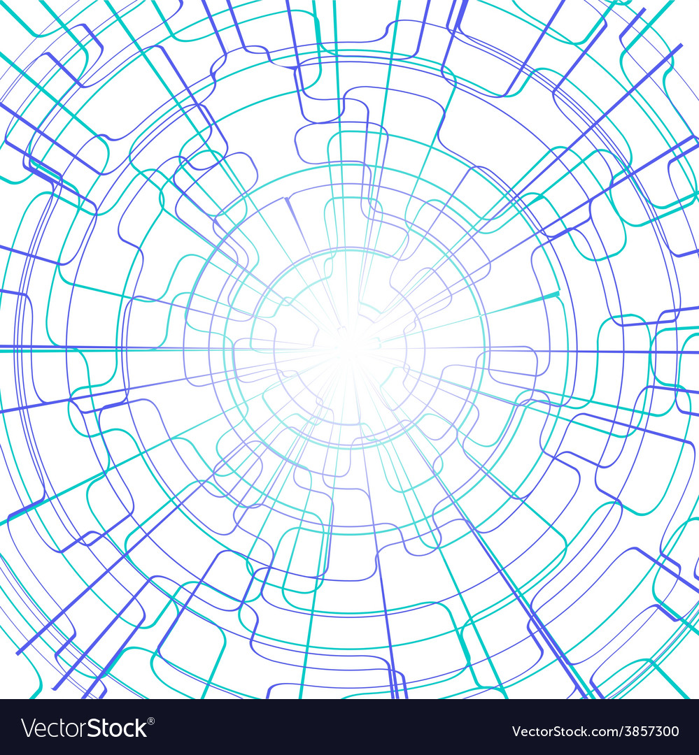 Abstract lines technology background Royalty Free Vector