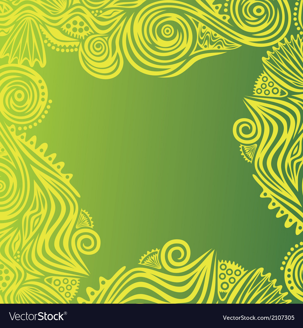 Floral nature pattern background Royalty Free Vector Image