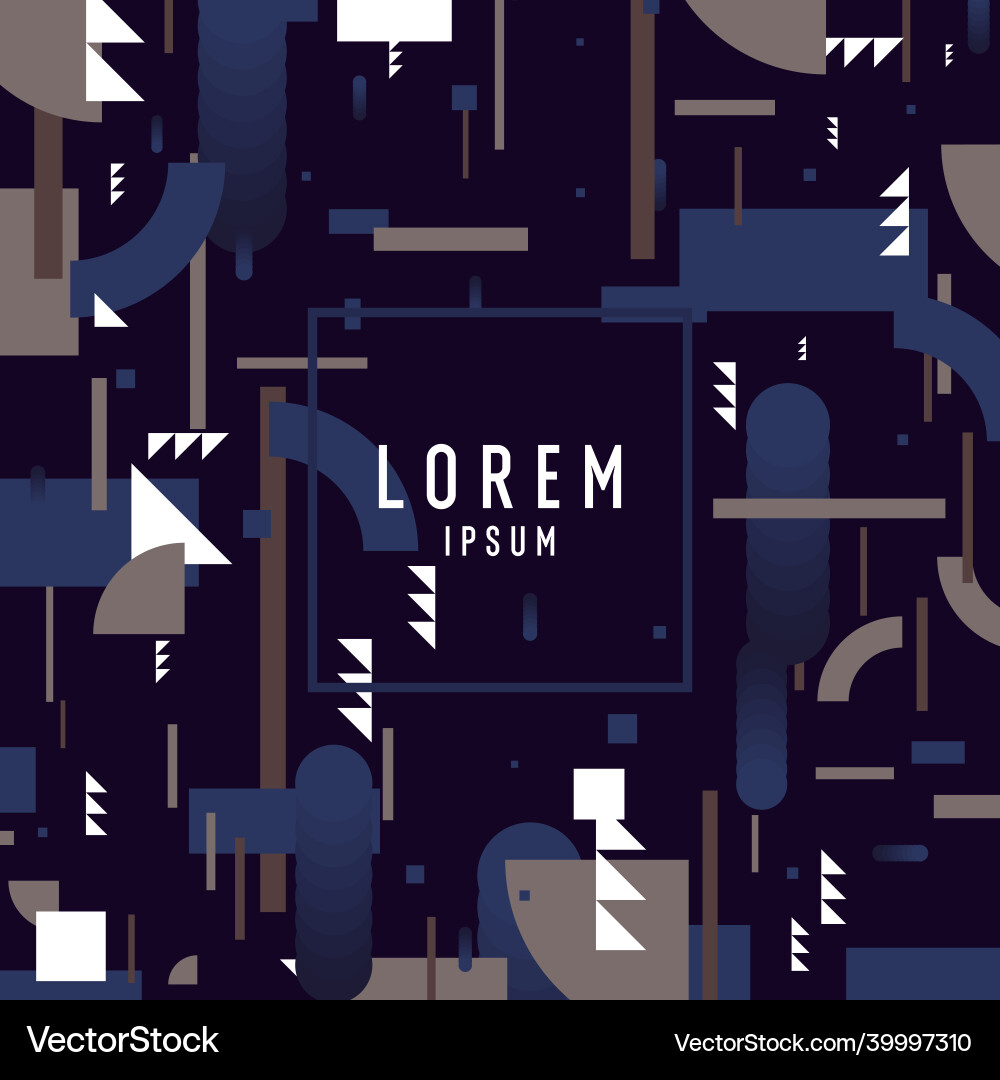 Abstract background in a modern trendy style Vector Image