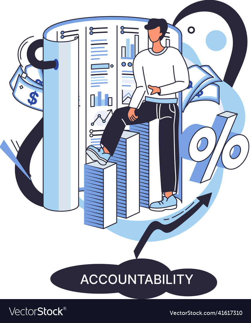 Financial administration examiner audit Royalty Free Vector Financial administration examiner audit Royalty Free Vector