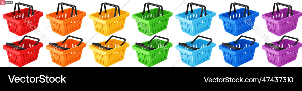 Shopping Cart Icon Set Royalty Free Vector Image