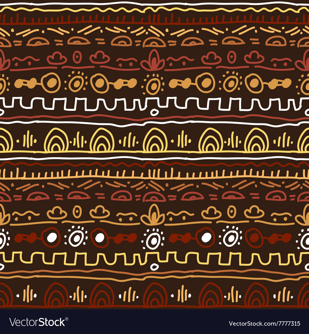 African pattern Royalty Free Vector Image - VectorStock
