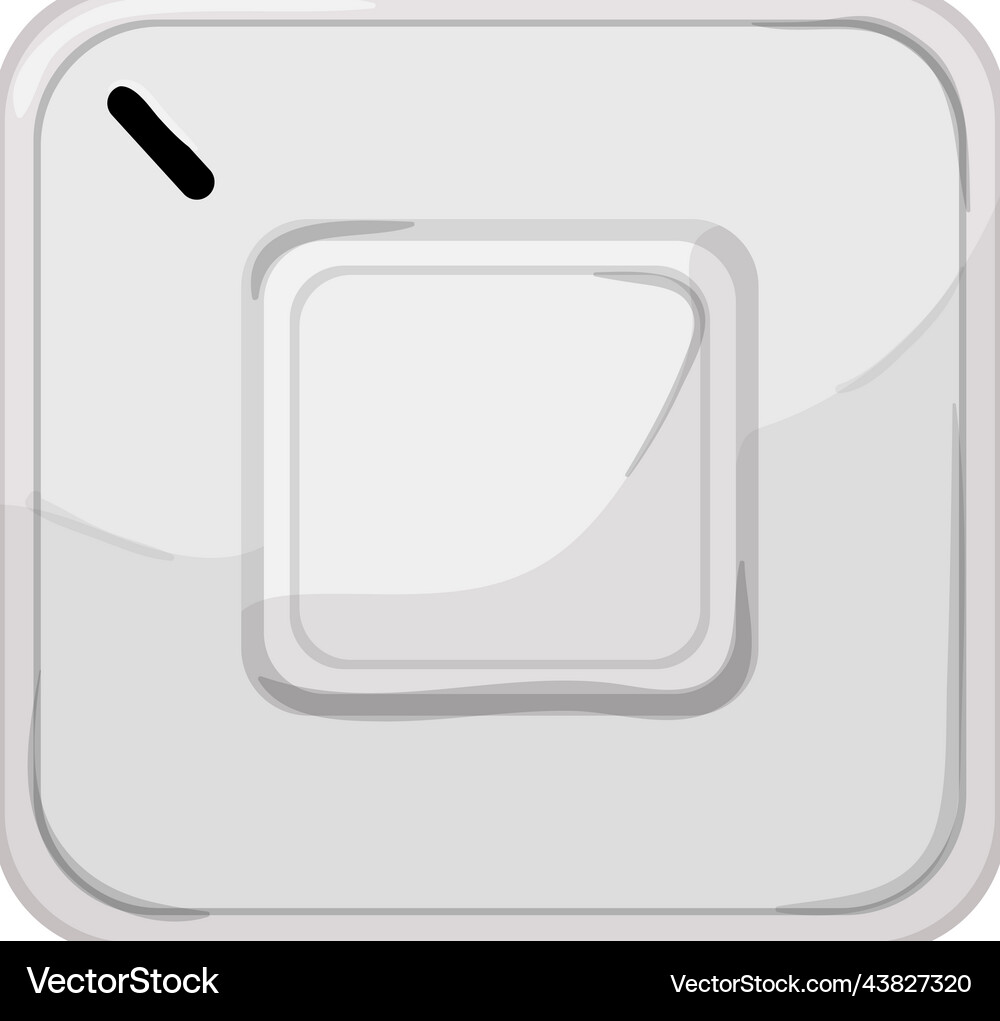 House smoke detector cartoon Royalty Free Vector Image