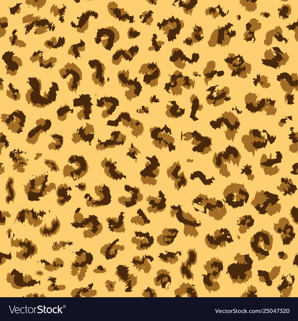 Leopard pattern design Royalty Free Vector Image