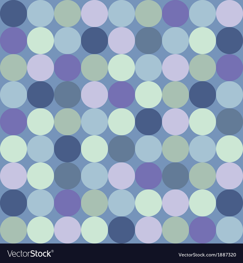 Navy Blue Dot Pattern Royalty Free Vector Image