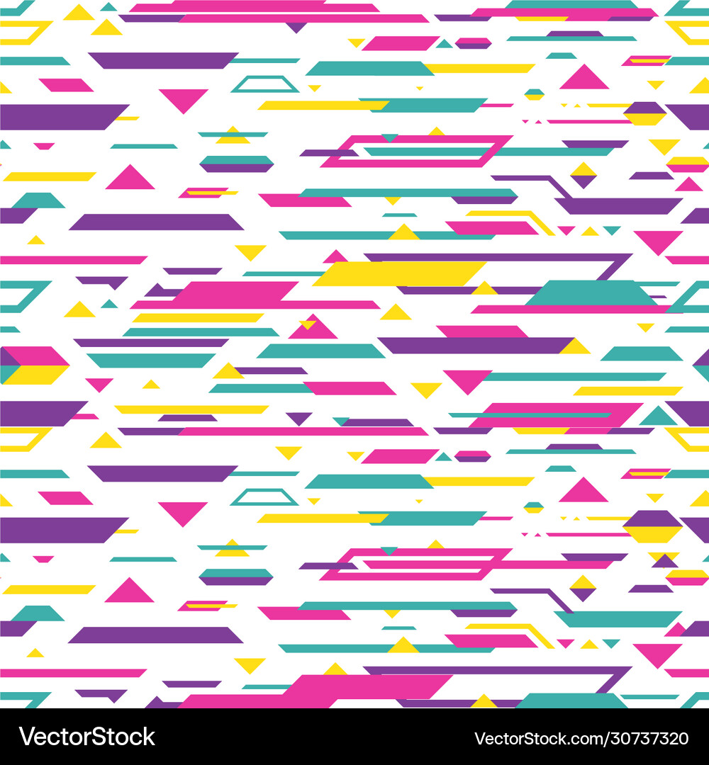 Seamless abstract pattern design background Vector Image