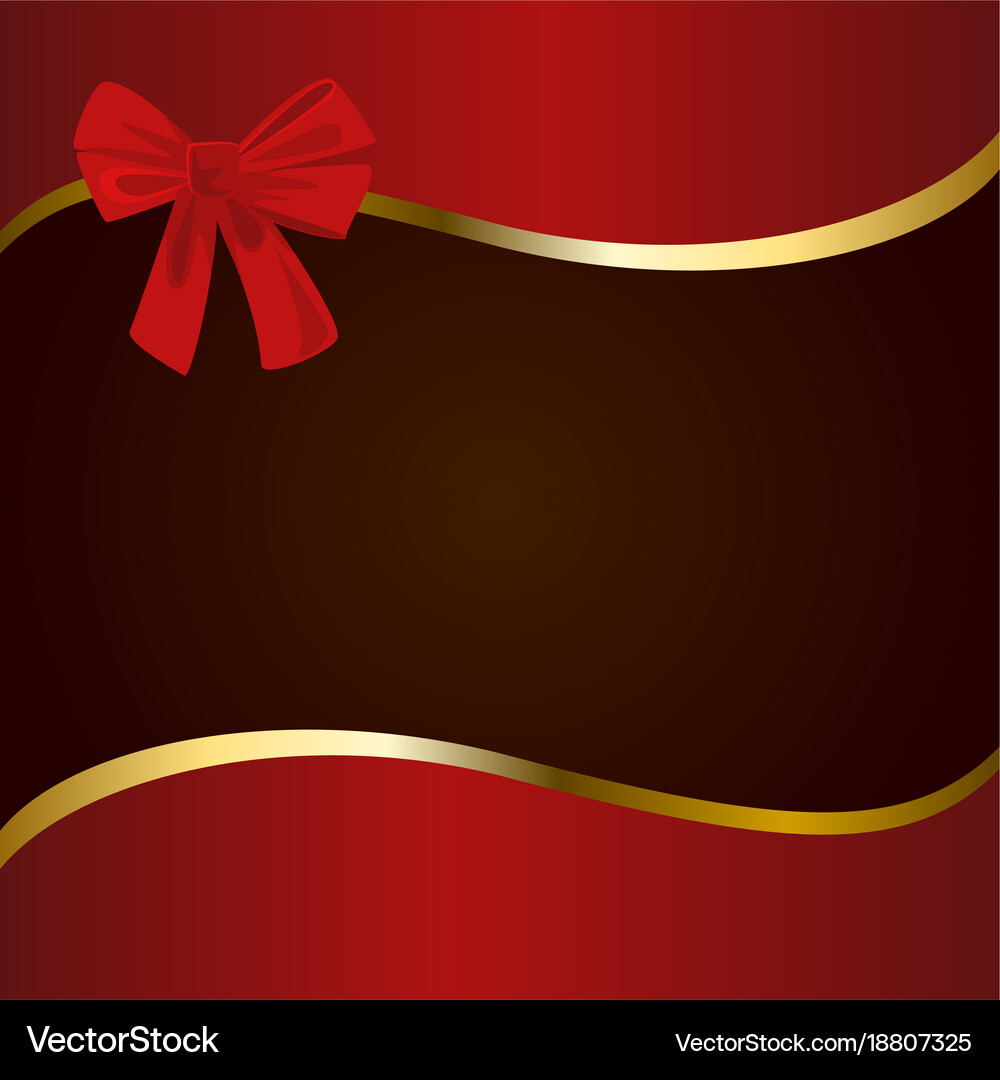 Red brown and gold cover Royalty Free Vector Image