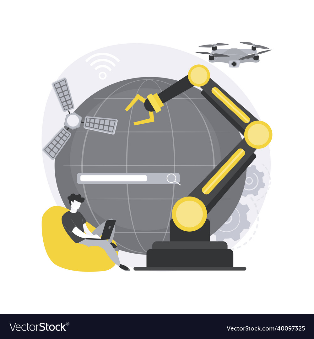 Technological revolution abstract concept Vector Image Technological revolution abstract concept Vector Image