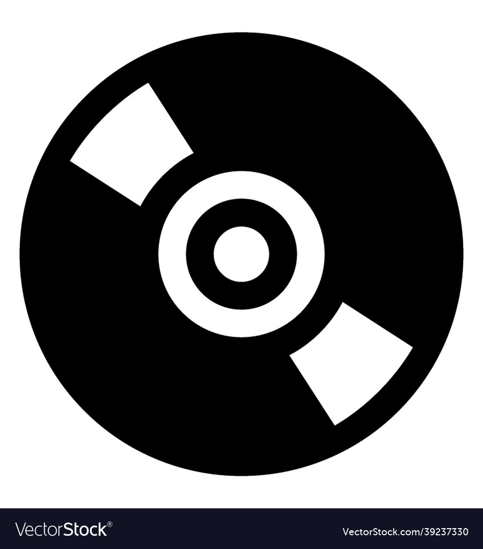Disk Royalty Free Vector Image - VectorStock