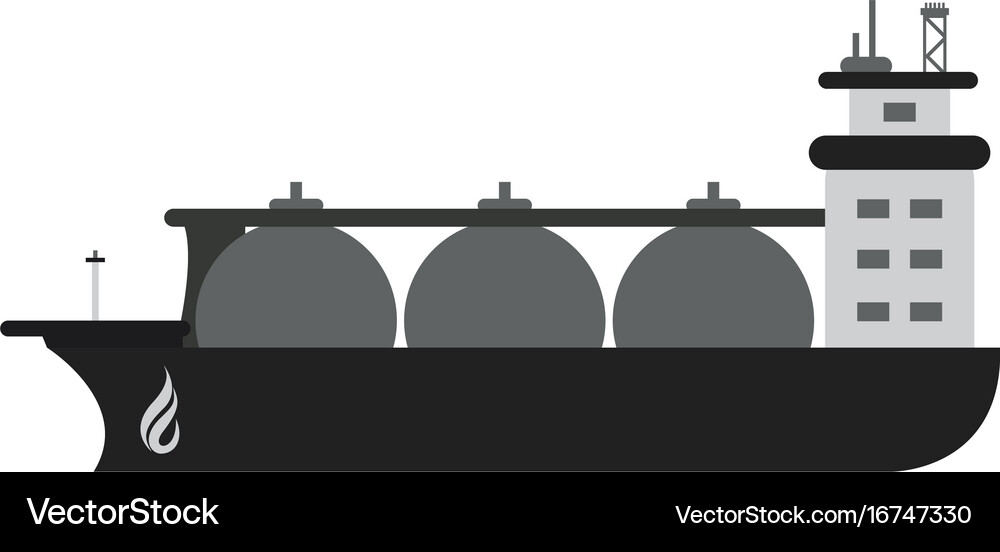 Natural gas industry icon image Royalty Free Vector Image