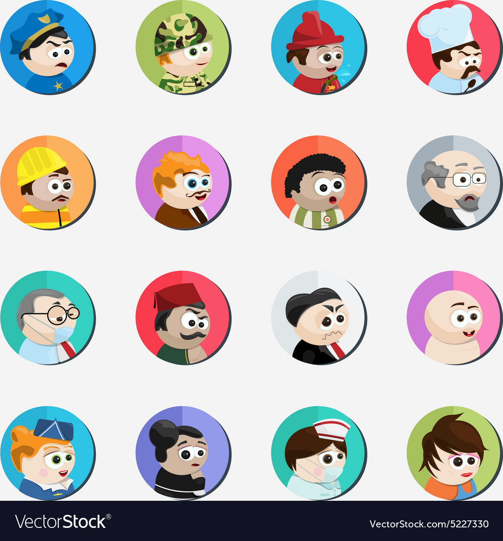 Professions Royalty Free Vector Image - VectorStock