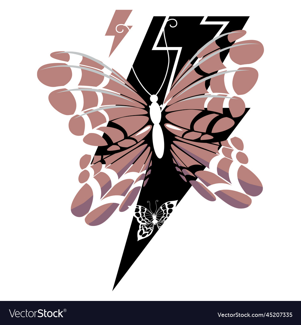 Thunderbolt Royalty Free Vector Image - VectorStock