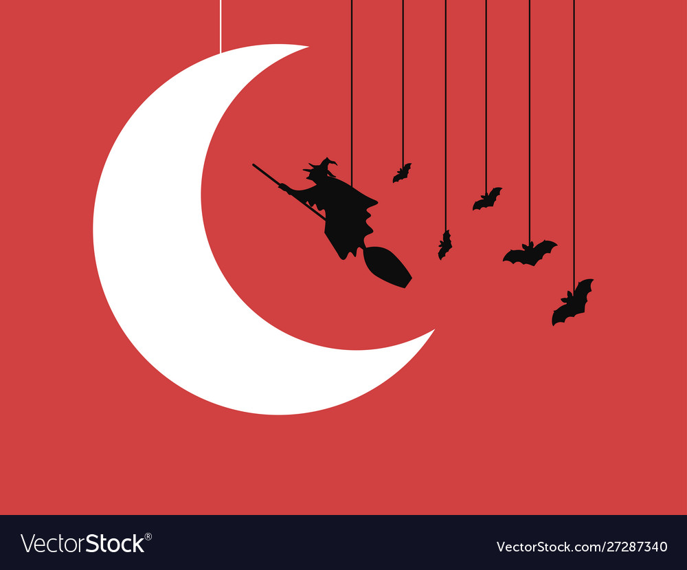 Happy halloween october 31st old witch Royalty Free Vector