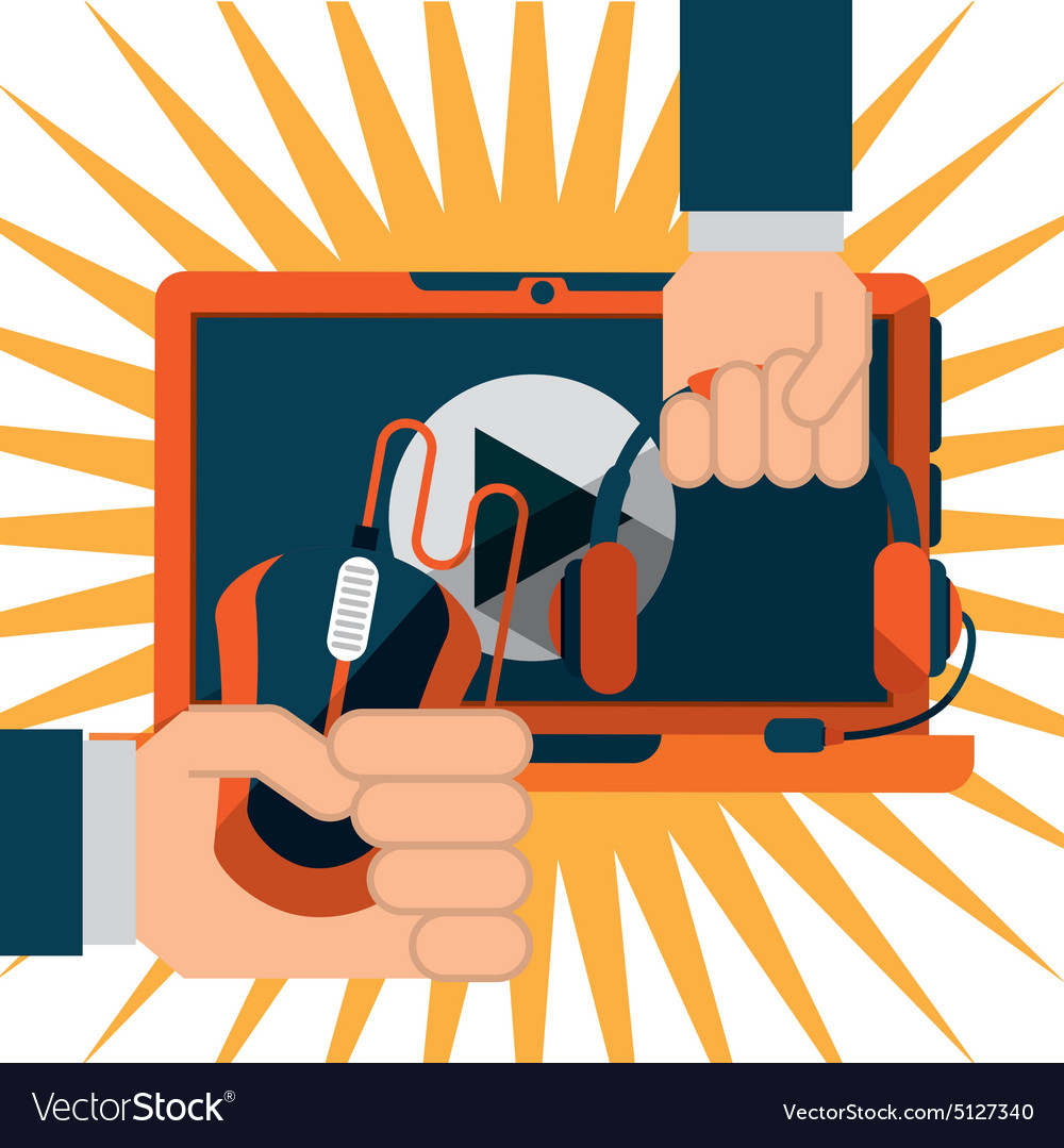 Tech gadgets Royalty Free Vector Image - VectorStock