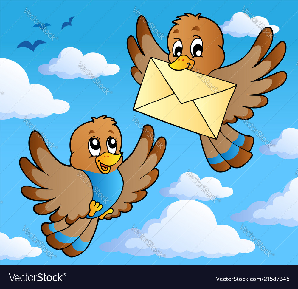 Bird theme image 2 Royalty Free Vector Image - VectorStock