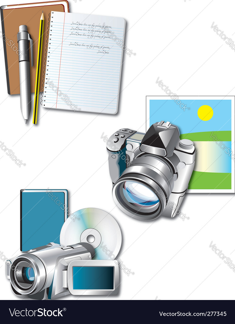 Icon set Royalty Free Vector Image - VectorStock