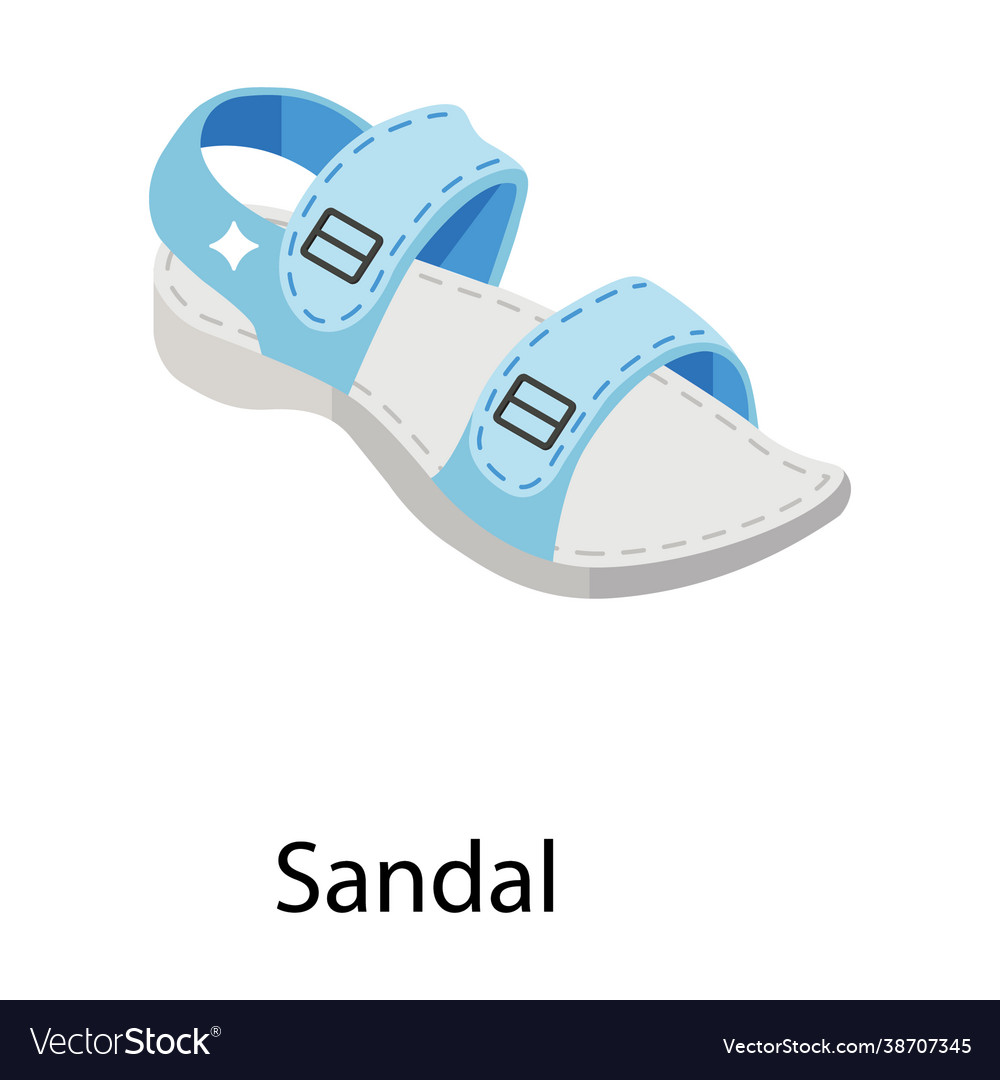 Sandal Royalty Free Vector Image - VectorStock