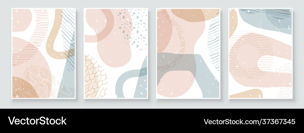 Soft earth tones color art abstract background Vector Image