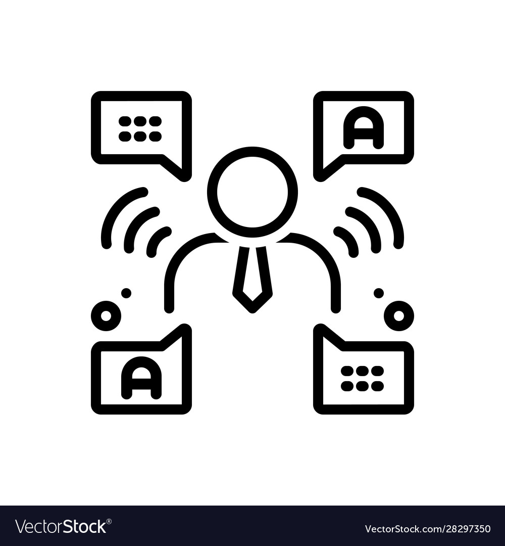 Fluent Royalty Free Vector Image - VectorStock