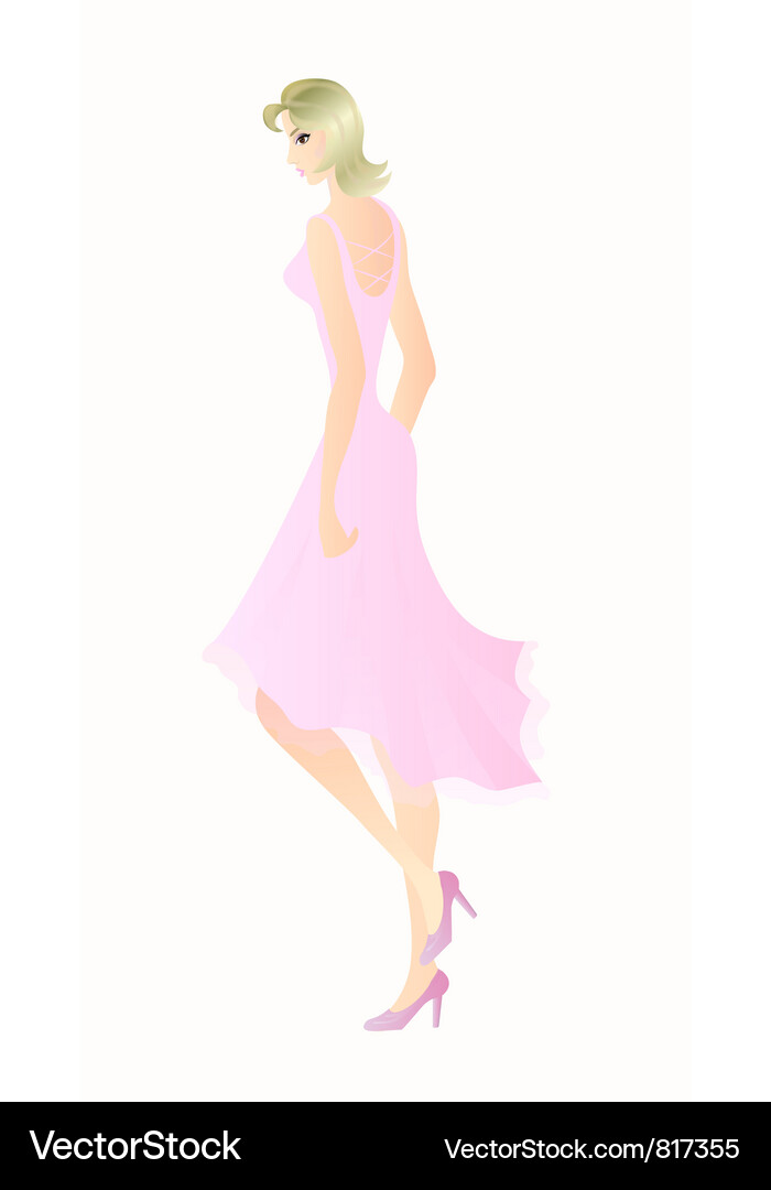 Blonde Royalty Free Vector Image - VectorStock