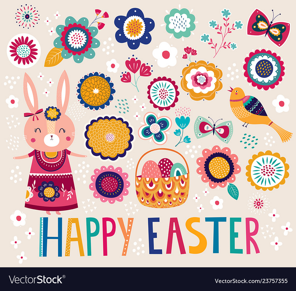 Easter Royalty Free Vector Image - VectorStock