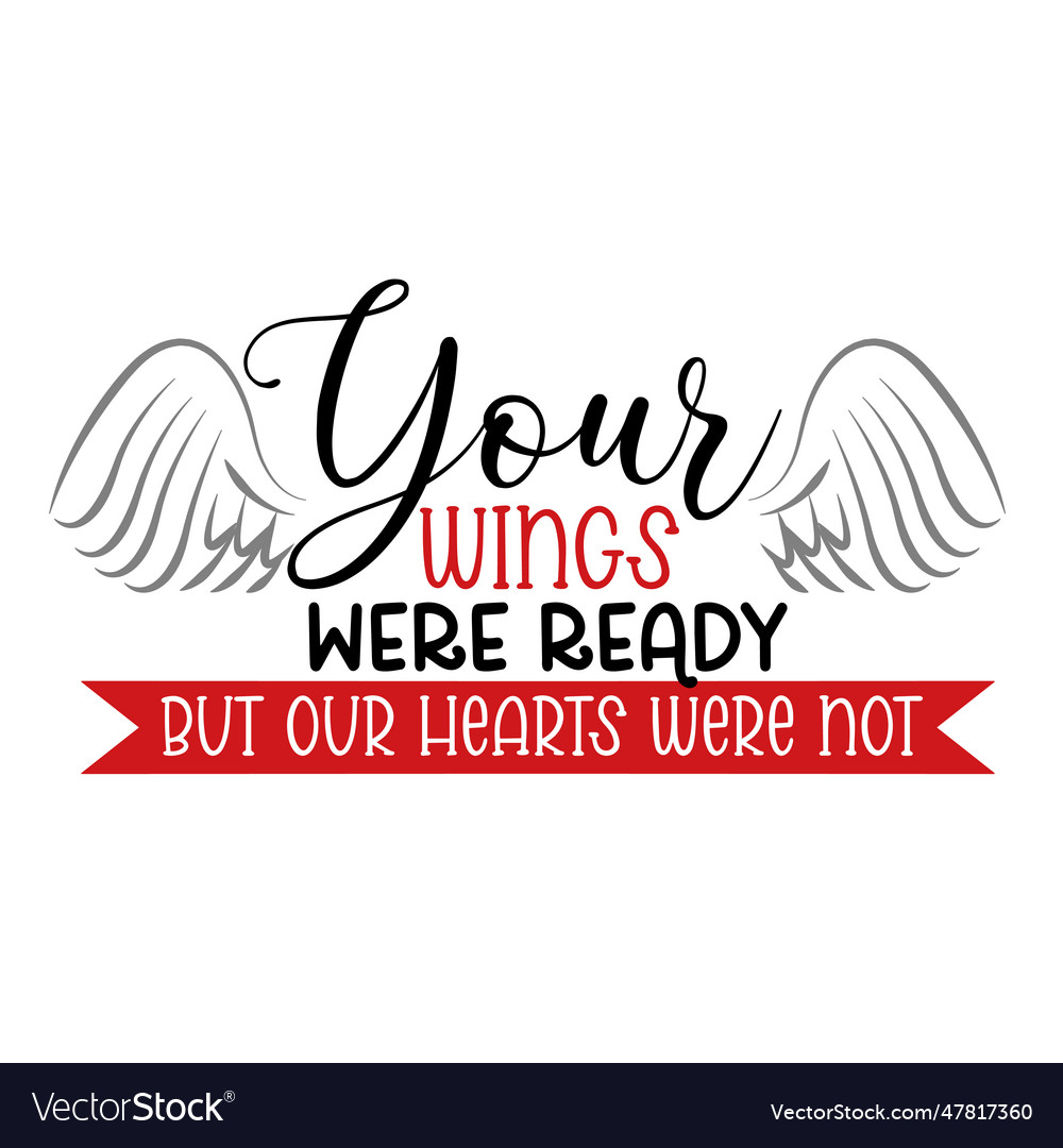 In loving memory lettering Royalty Free Vector Image