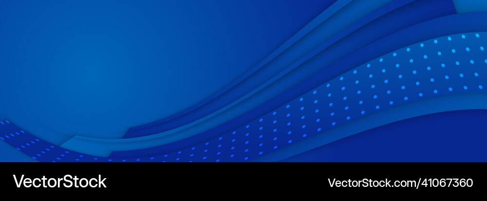Modern abstract dark navy blue banner background Vector Image
