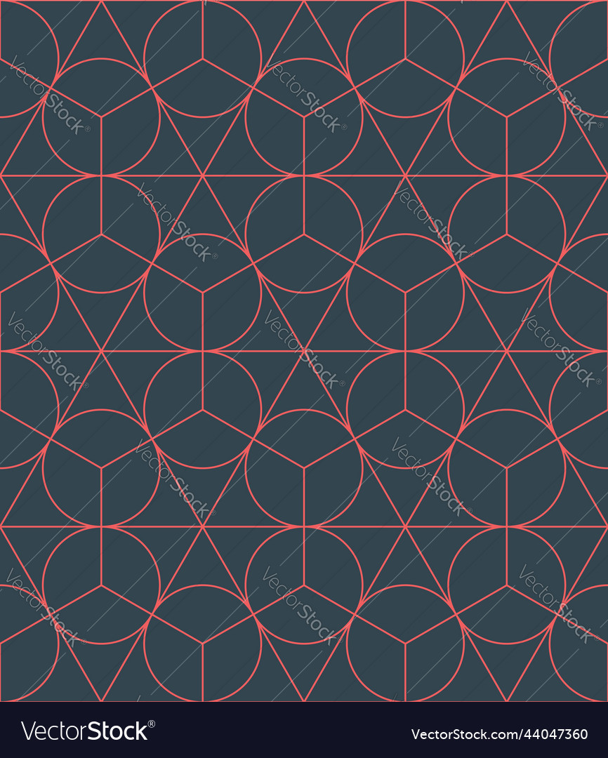 Sacred Geometry Complexity Structure Outline Vector Image