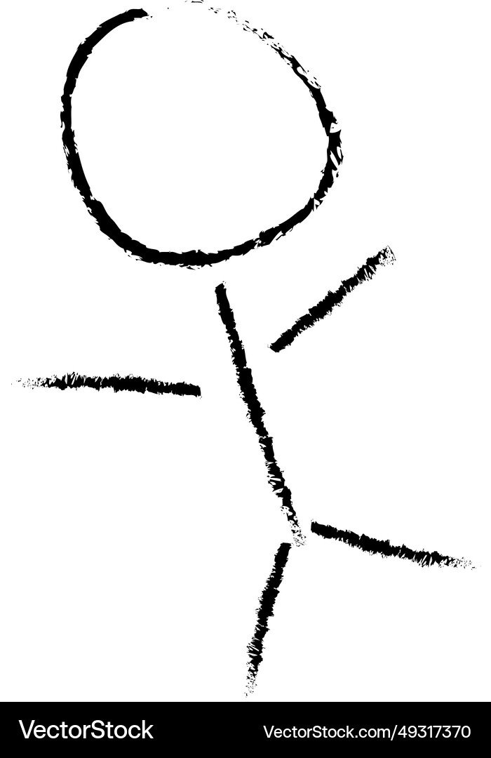 Isolated boy body sketch icon Royalty Free Vector Image