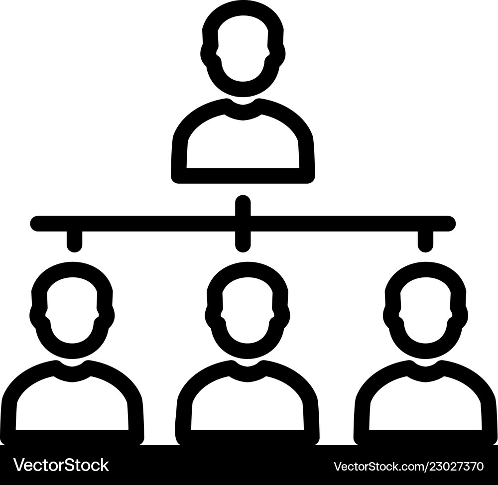 Organization icon Royalty Free Vector Image - VectorStock