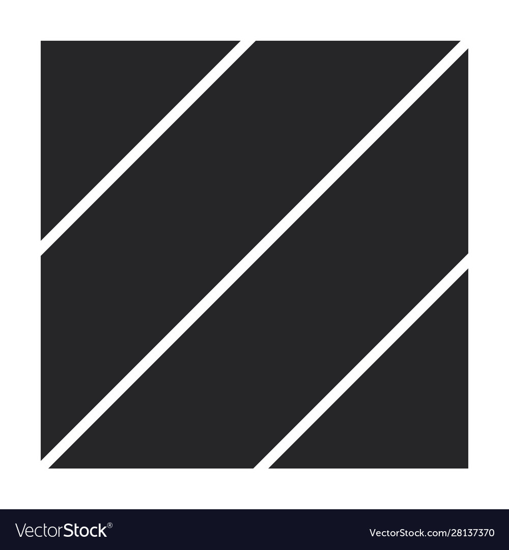 Parquet floor iconblack icon Royalty Free Vector Image