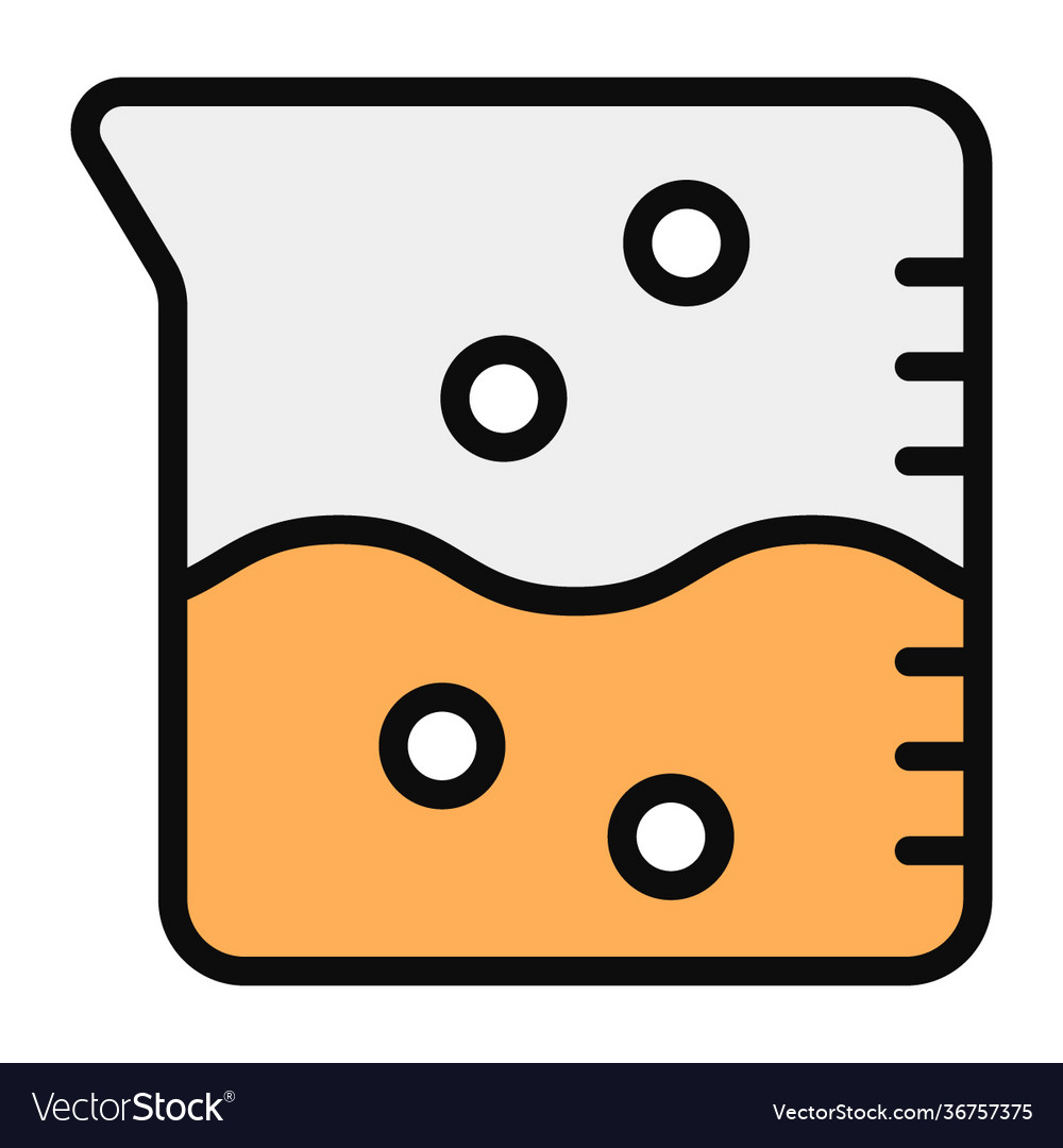 Beaker Royalty Free Vector Image - VectorStock