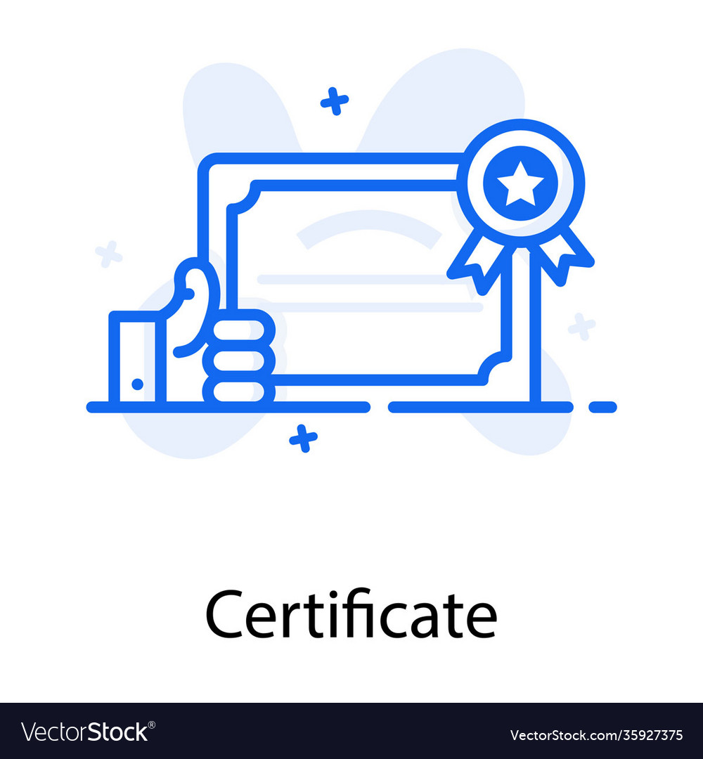 Certificate Royalty Free Vector Image - VectorStock