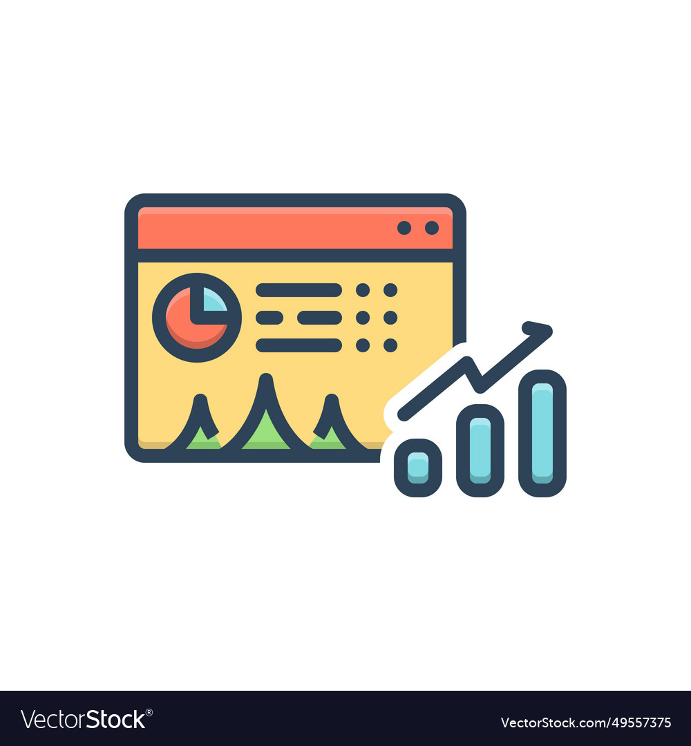 Statistics Royalty Free Vector Image - VectorStock