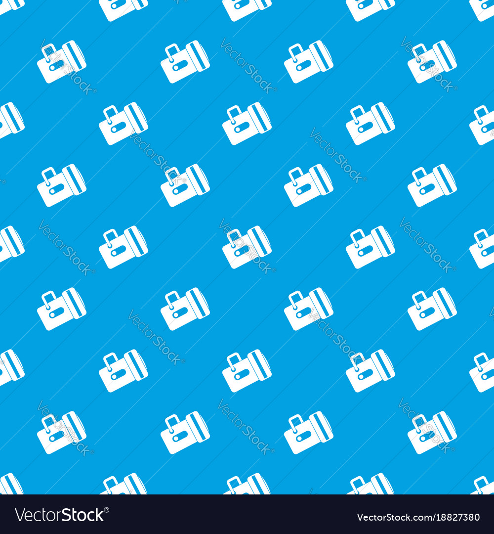 Flashlight pattern seamless blue Royalty Free Vector Image