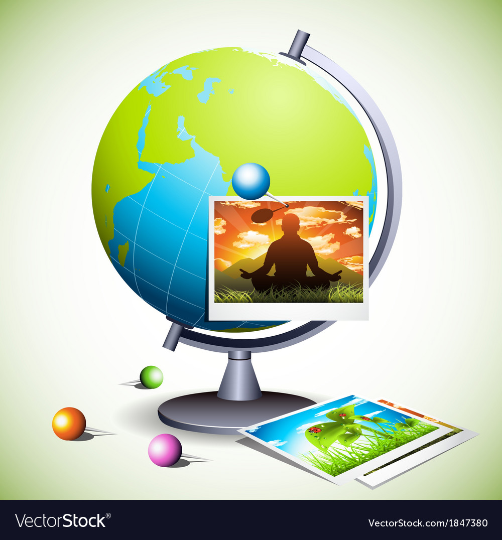 Globe Royalty Free Vector Image - VectorStock