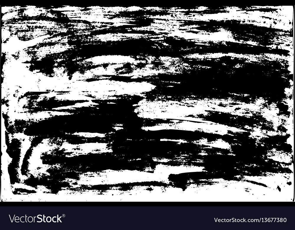 Grunge background brush strokes of black paint Vector Image