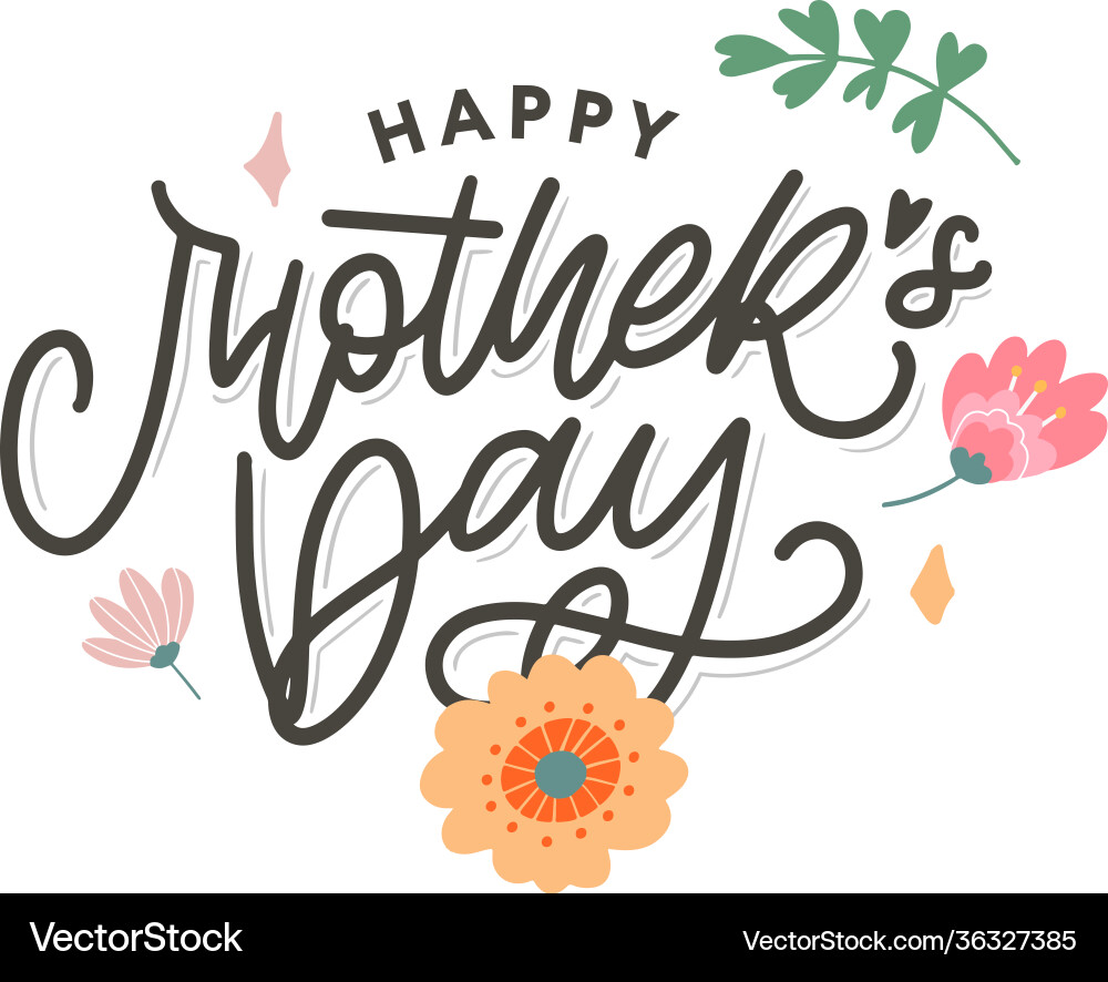 Elegant greeting card design with stylish text Vector Image
