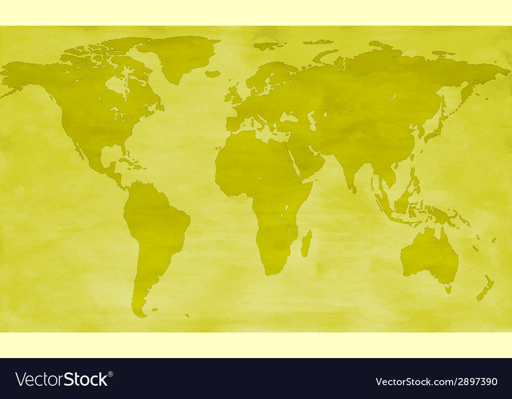 World map Royalty Free Vector Image - VectorStock