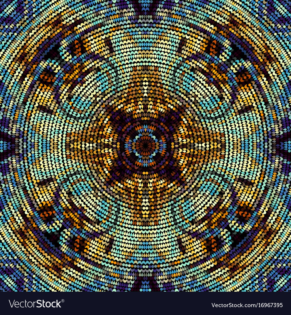 Seamless mosaic pattern Royalty Free Vector Image