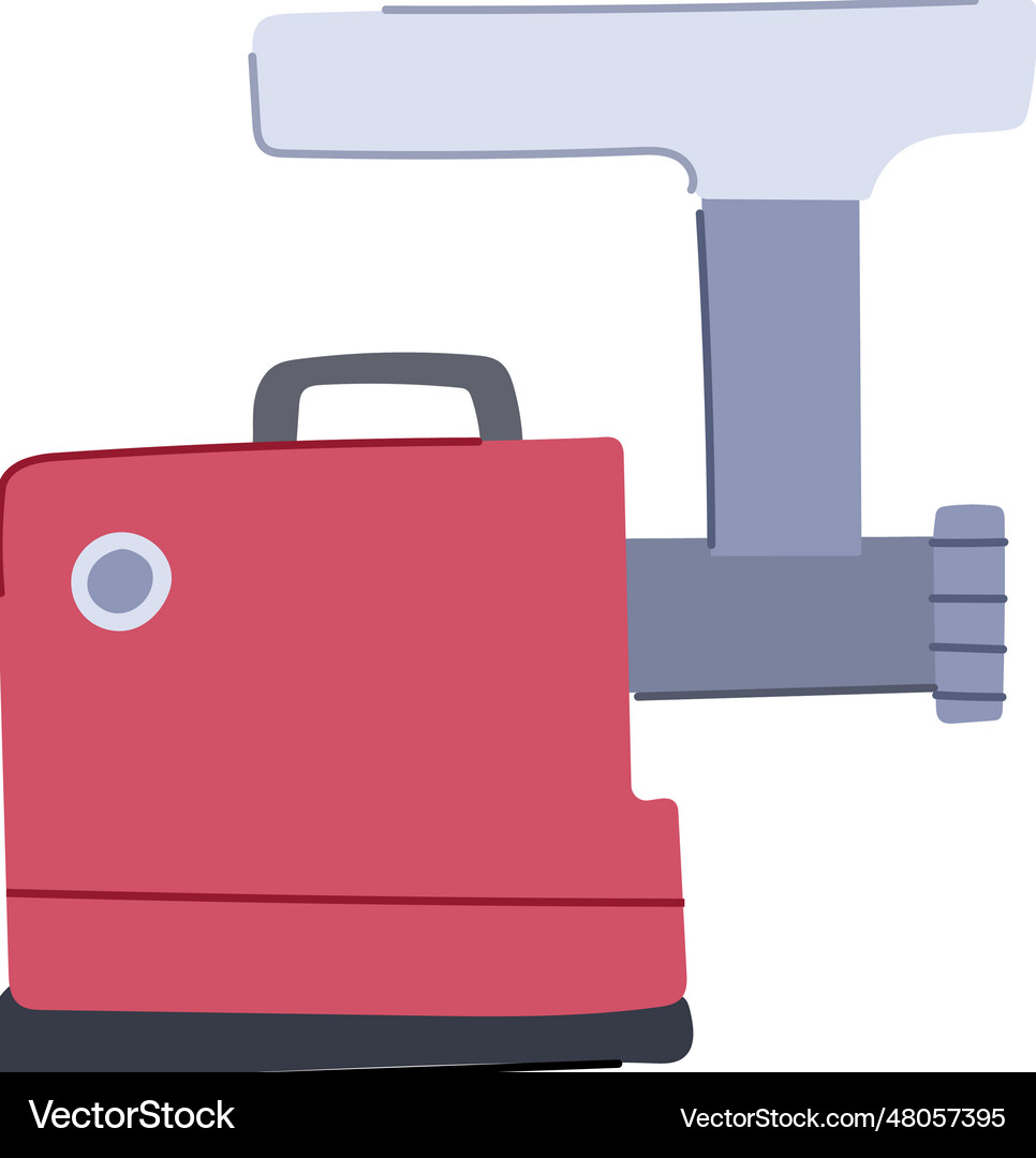 Utensil meat grinder cartoon Royalty Free Vector Image