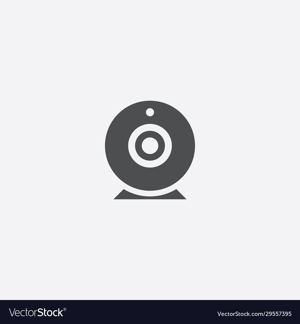 Web camera icon Royalty Free Vector Image - VectorStock