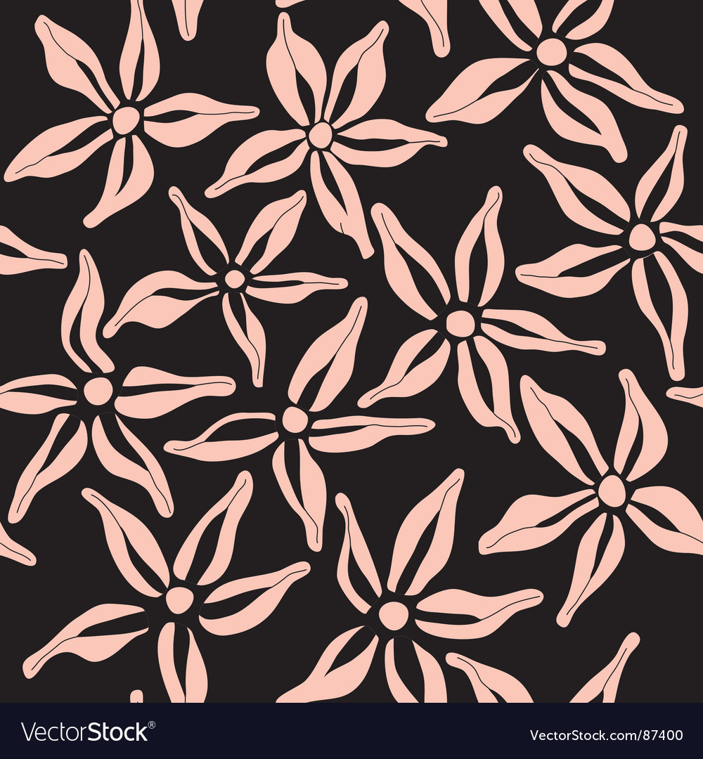 Floral seamless pattern Royalty Free Vector Image